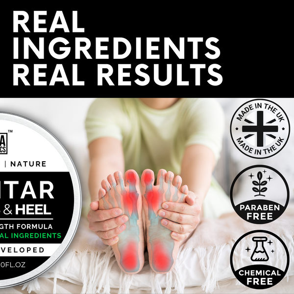 Plantar Fasciitis Cream, Natural Heel & Foot Comfort By Sera Organics
